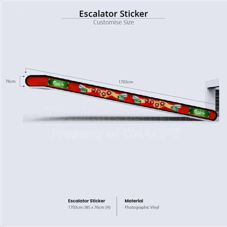 Escalator Sticker | dna LIFE | e.shop