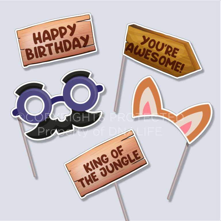 Hand Held Props (A4 size) - 5pcs | dna LIFE | e.shop